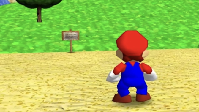 Super Mario 64 en 60 fps et en HD, ça donne ça