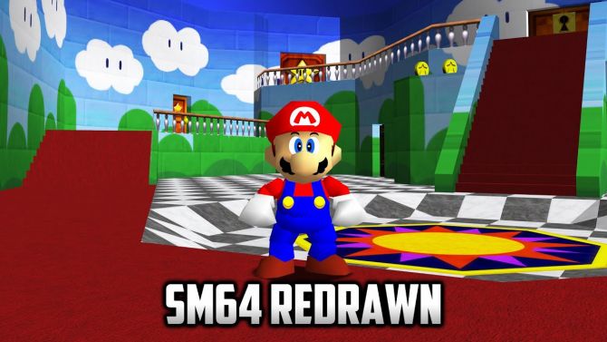 Super Mario 64 : Des textures 4K ajoutées au portage PC, la vidéo