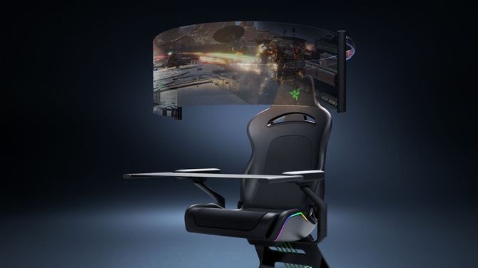 CES 2021 : Razer dévoile le concept de Project Brooklyn, un siège ...