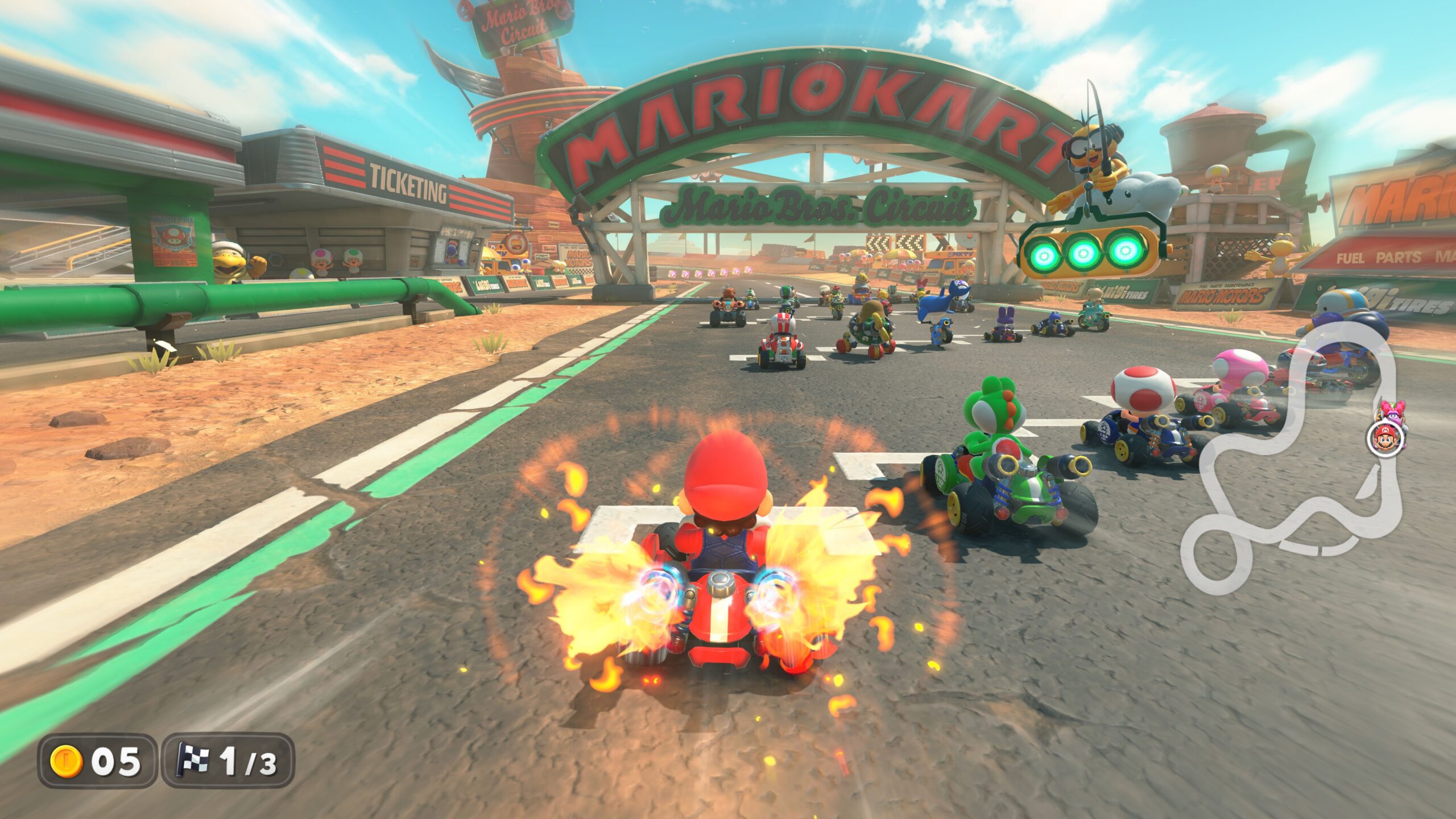 Mario Kart World : la liste complète des circuits avec des surprises